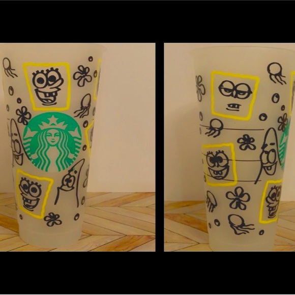 Dining | Spongebob Starbucks Cup | Poshmark